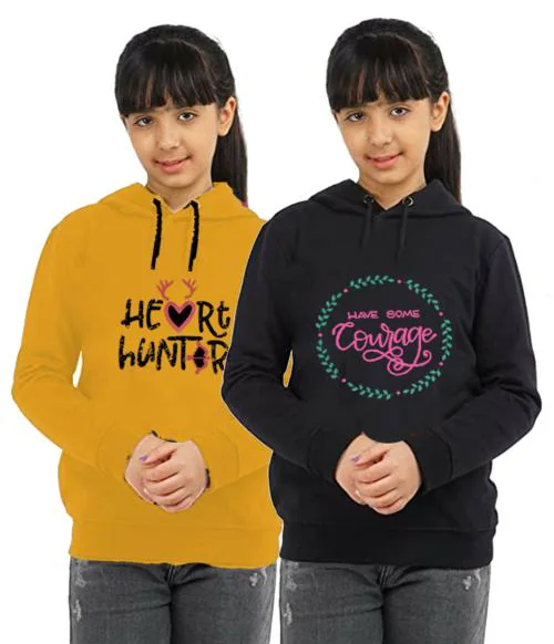 Buy GWA Girls Sweatshirt or Hoodies (Pack of 2) Online at Best Prices ...