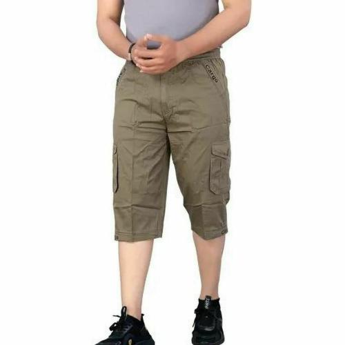 Buy LG Men Solid Pure Cotton Capris Online at Best Prices in India ...