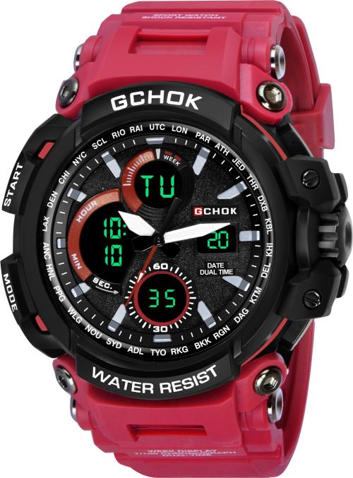 Buy Tomi gchok analog-digital Watch - for men dual time (G-818) Online at Best Prices in India ...