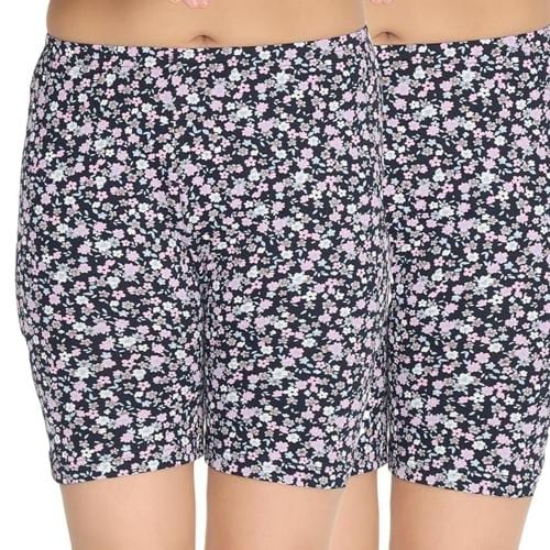 Buy GLOWBODY Long Shorts Inner WEAR for Girls & Women Soft Cloth Full ...