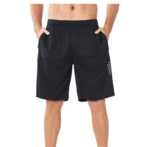 Buy Kart Black Men's Polyster Knee Length Shorts Online at Best Prices ...