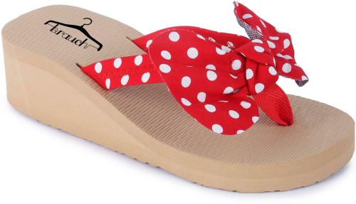 Buy Brauch Red Wedges for Women Online at Best Prices in India - JioMart.
