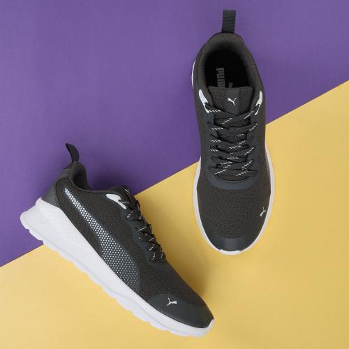 Buy Puma Men's Atlas Shadow Gray-White Sports Running Shoe Online at ...