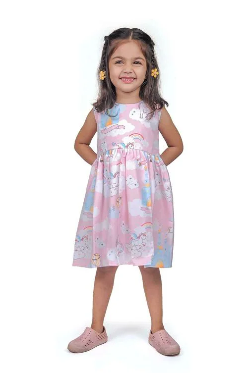 Buy TIOR Girls Pink Dress (3-4 Y) Online at Best Prices in India - JioMart.