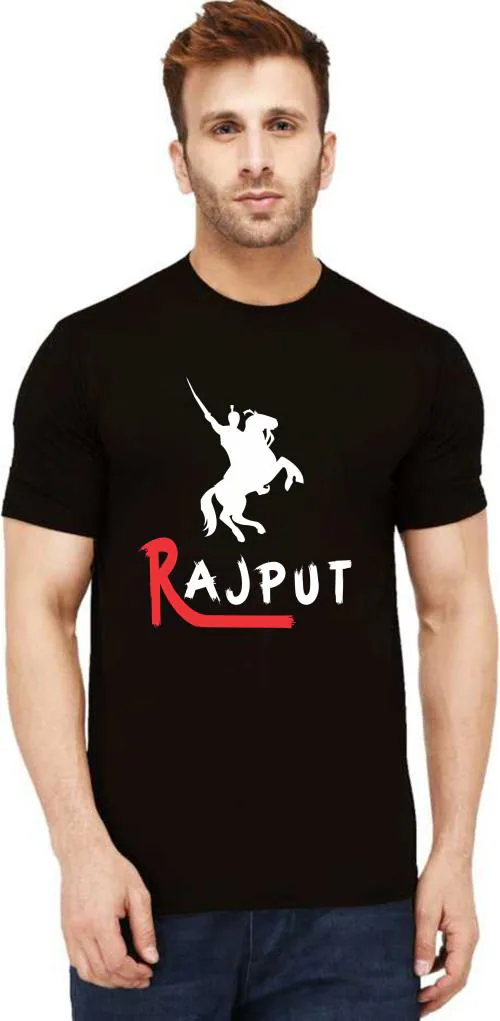 Buy Uniplanet Store Men Black Printed Pure Cotton Round Neck T-Shirt ...