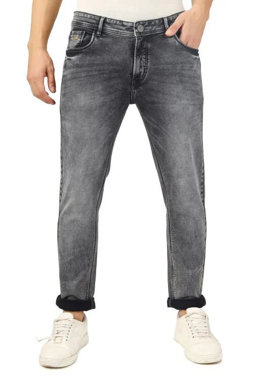 Buy tdi Men's Regular Fit Denim Jeans (Grey) Online at Best Prices in ...