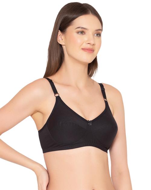 Buy Groversons Paris beauty Women's Cotton Non-Padded Non-Wired Plus Size Basic Bra Online at ...