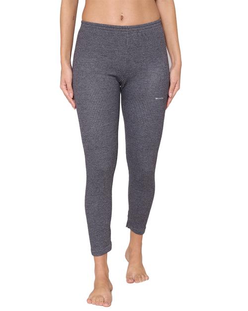 Buy Groversons Paris Beauty Women’s Tailored Fit Solid Thermal Bottom ...