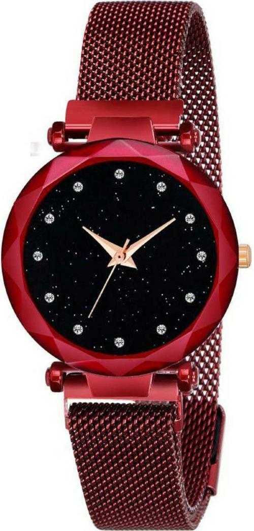 Buy Watchstar Analog Red Dial Red Strap Watch For Women Online at Best ...