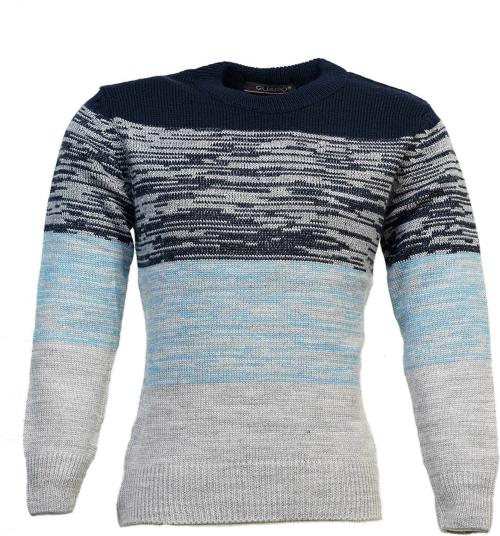 Buy Guapo Boys Multicolor Striped Acrylic Blend Sweater Online at Best ...