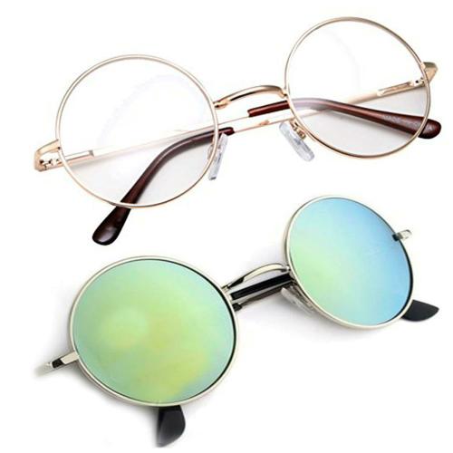 Buy Phenomenal Round Unisex Sunglasses (Clear, Green) (Men & Women ...