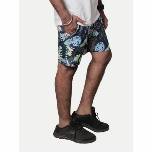 Buy Rad Prix Men Blue Printed stylish casual shorts Online at Best ...
