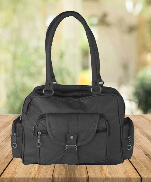 Buy Zaxcer Women Black Hand-held Bag Online at Best Prices in India ...