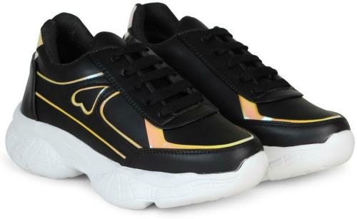 Buy COMMANDER SHOES Women Black Causal Shoes Online at Best Prices in ...