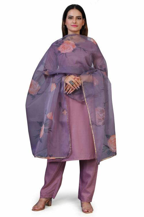 Buy Snizvi Women's Solid Cotton Silk Regular Fit Elbow length Sleeves ...