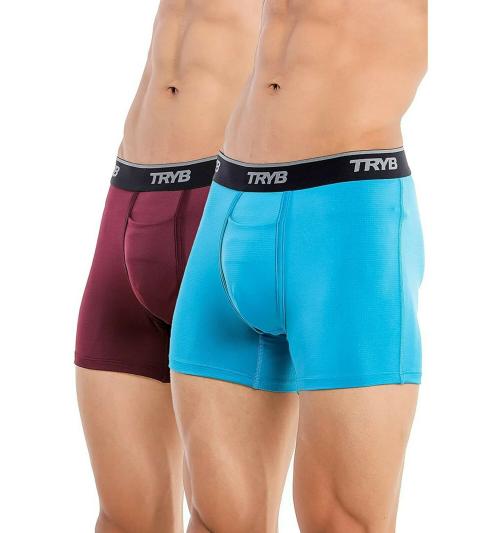 Buy TRYB Mens Sport Performance Stretch Underwear Quick Dry Moisture Wicking Athletic Active ...
