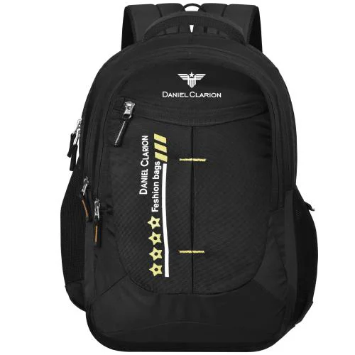 Buy DANIEL CLARION DC-121-Black Unisex Bag With Rain Cover 30 L Laptop ...