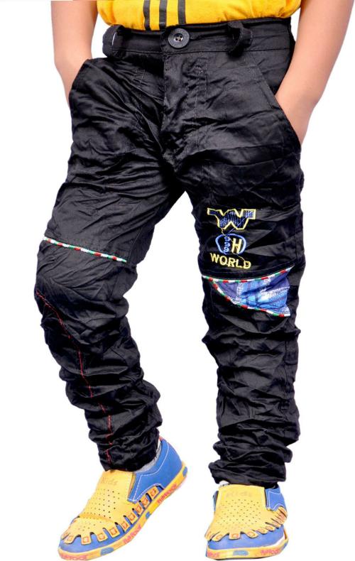Buy AD & AV Boys Black Solid Cotton Single Cargo Pants Online at Best Prices in India - JioMart.