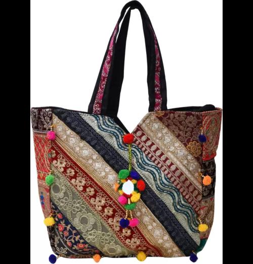Buy PURSEO Multicolor Hand-held Bag Online at Best Prices in India ...