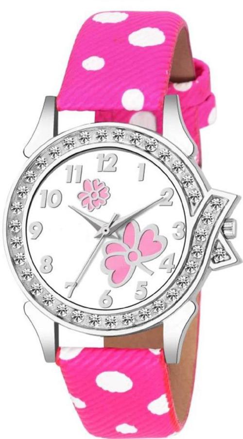 Buy Jamvai Analog White Dial Multicolor Strap Watch For Girls Online at ...