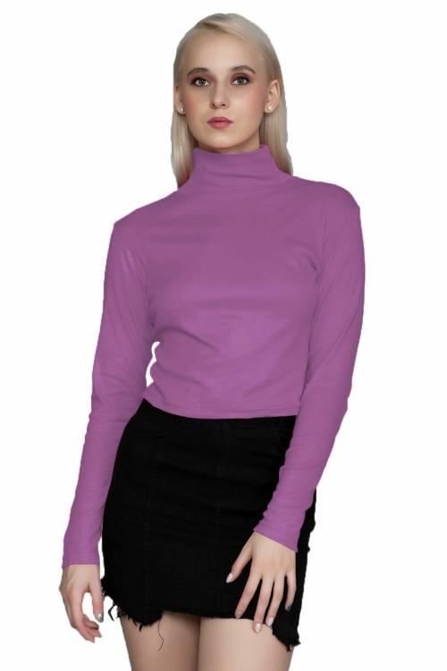 Buy AD2CART A1757 Women's LIGHT VILOT Crop Top Online at Best Prices in ...
