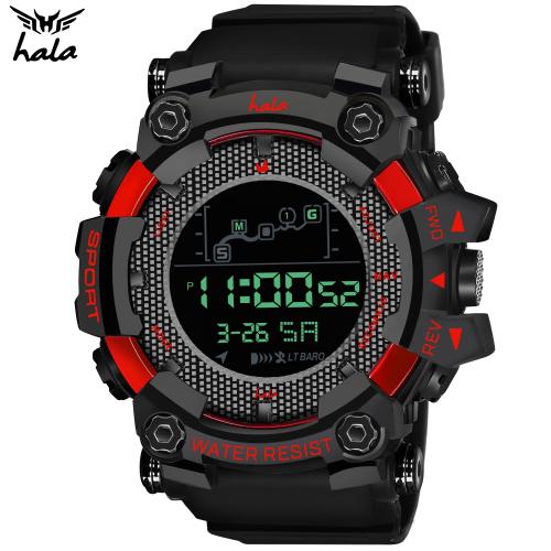 Buy hala -1811-Red DTL Sports Digital Watch - For Men Online at Best ...