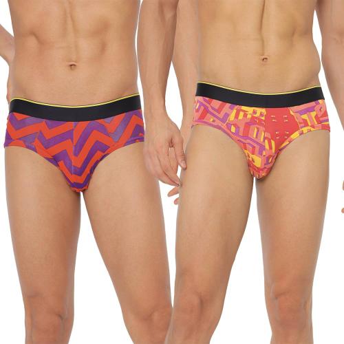 Buy bummer Printed Briefs For Men | Solids Micro Modal Fabric Feels Soft & Cozy | 4 Way Stretch ...