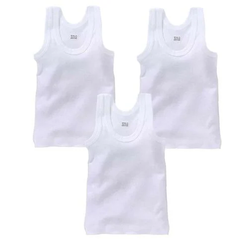 Buy IGNOTO (Pack of 3)(95CM) Inner Wear Vest, Cotton Sando/Baniyan, 100 ...