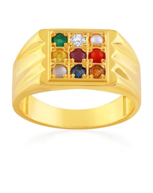 Buy CEYLONMINE NATURAL NAVRATAN RING FOR UNISEX Online at Best Prices ...