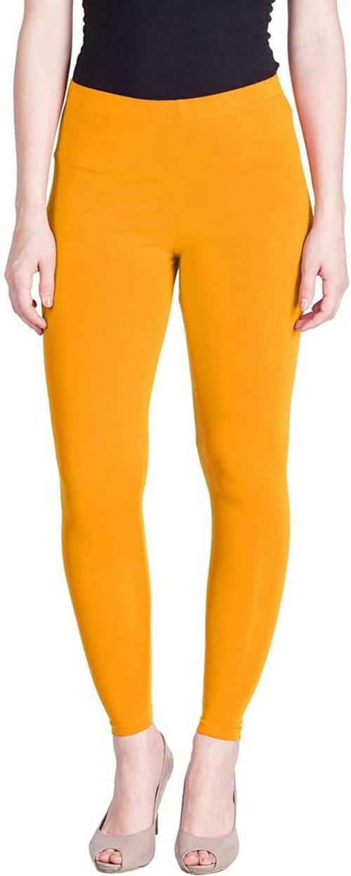 Buy One Amore Women Turmaric Solid Cotton Blend Legging Online at Best Prices in India - JioMart.