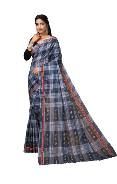 Buy Esena Textiles Women's 100% Pure Cotton Checks Printed Mul Mul ...