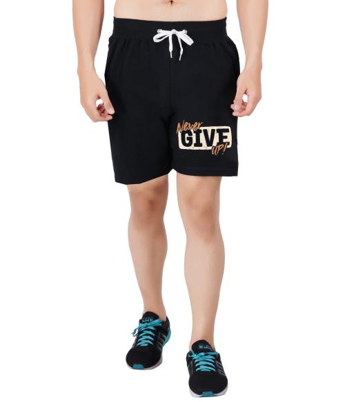 Buy Southcity Graphic Print Men Black Basic Shorts Online at Best Prices in India - JioMart.