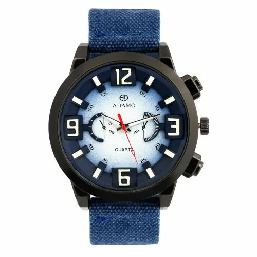 Buy ADAMO BIKER White Dial Men's & Boy's Watch AD27SB01-1 Online at ...