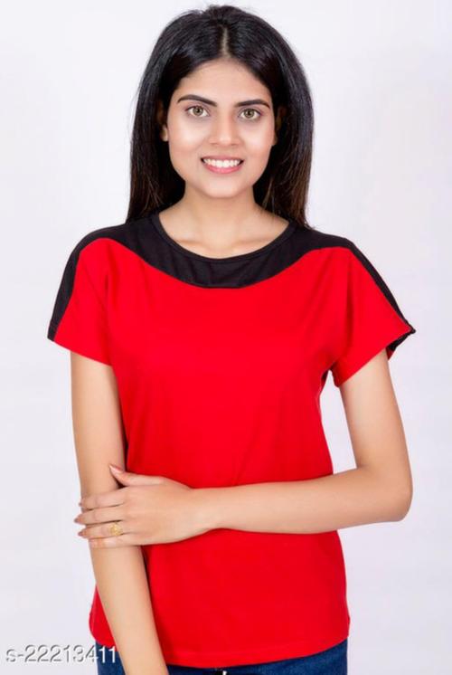 Buy Ryte Style Women Hosiery Color Block Top Online at Best Prices in ...