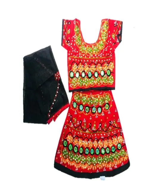 Buy PK HUB Navratri Garba Full stitches Ghagar Choli,leghnga Choli ...