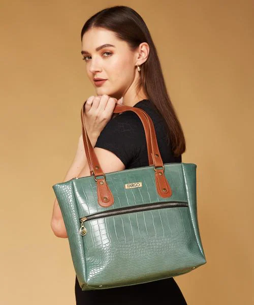 Buy Fargo Green Synthetic Leather For Handbags & Clutches (FGO-689)B ...