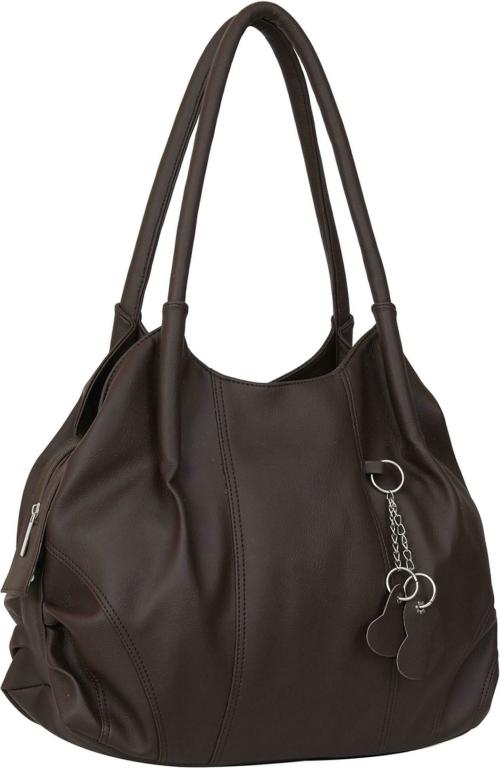 Buy Semiize Women Brown PU Shoulder Bag Online at Best Prices in India ...