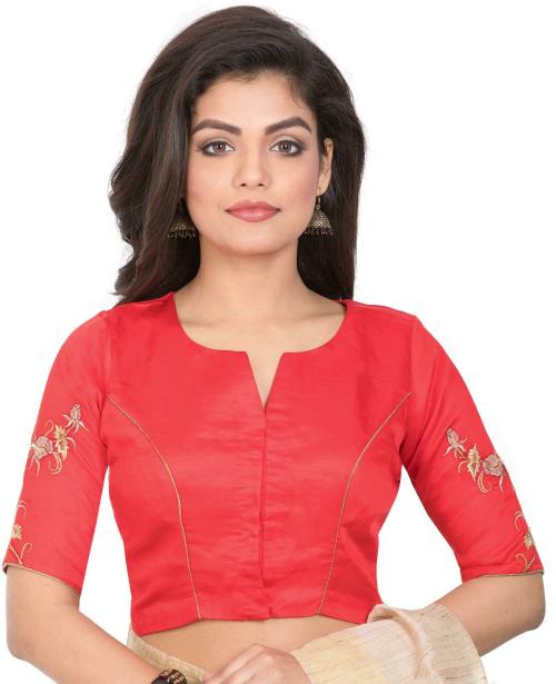 Buy RENE Women Multicolor Woven Design 100% Cotton Blouse Online at ...