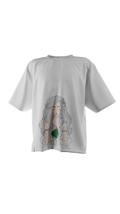 Buy Dank Attires Official Game Of Throne: Oversized T-shirt for Women ...