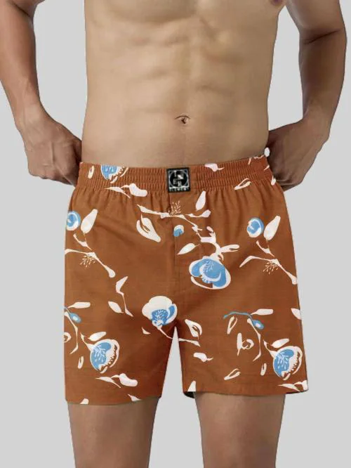 Buy Inner Element Men's Boxer Shorts ,Cotton Shorts With Zip Pocket ...