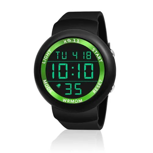 Buy WATCHVERSE Digital Watch For Mens Round Shape With A Quality Rubber ...
