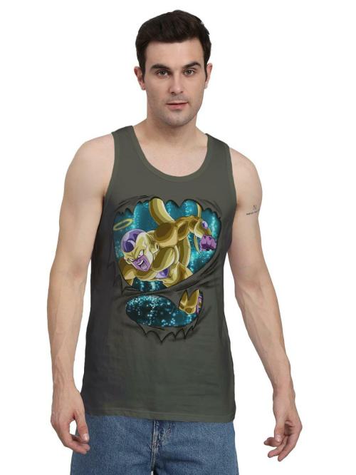Buy Peppyzone Anime Printed Chest Tearing 100% Cotton Tank Top Vest for ...