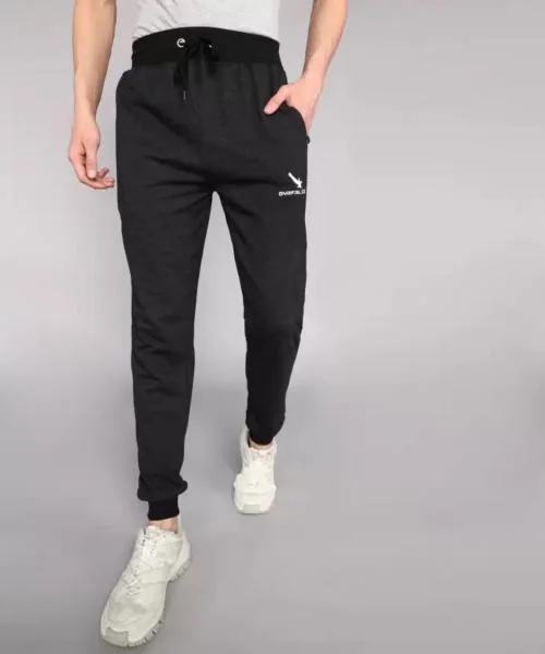 Buy GYRFALCON Mens Printed Track Pant | Joggers | Slim fit | Light Grey ...