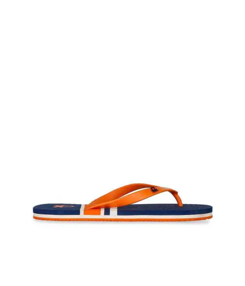 Buy United Colors of Benetton Men's Orange Flip Flops Online at Best ...