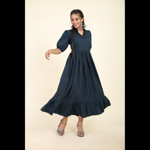 Buy RY Women A-line Dress Online at Best Prices in India - JioMart.