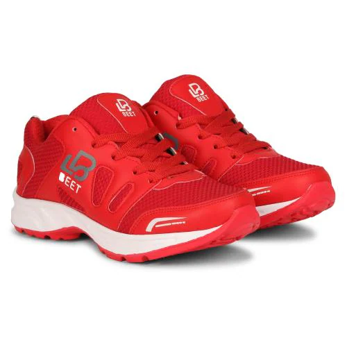 Buy Beet Looks Red Sports Shoes For Men Online at Best Prices in India ...
