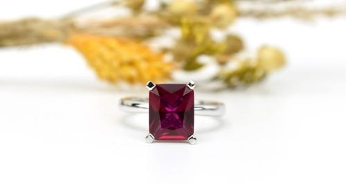 Buy Chopra Gems & Jewellery Brass Ruby Ring (Men and Women) - Free Size ...
