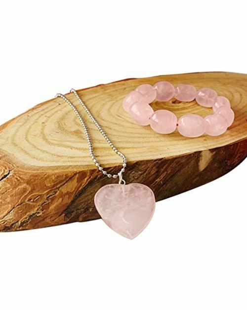 Buy Shubhanjali store Stone Heart Pendant for (Men and Women) Online at ...