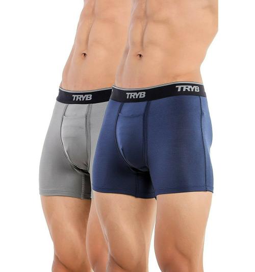 Buy TRYB Mens Sport Performance Stretch Underwear Quick Dry Moisture Wicking Athletic Active ...