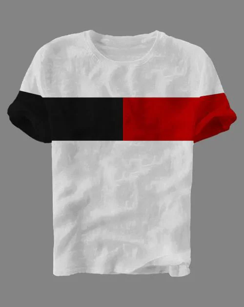 Buy FastColors MultiColor Half Sleeve Tshirt Online at Best Prices in ...